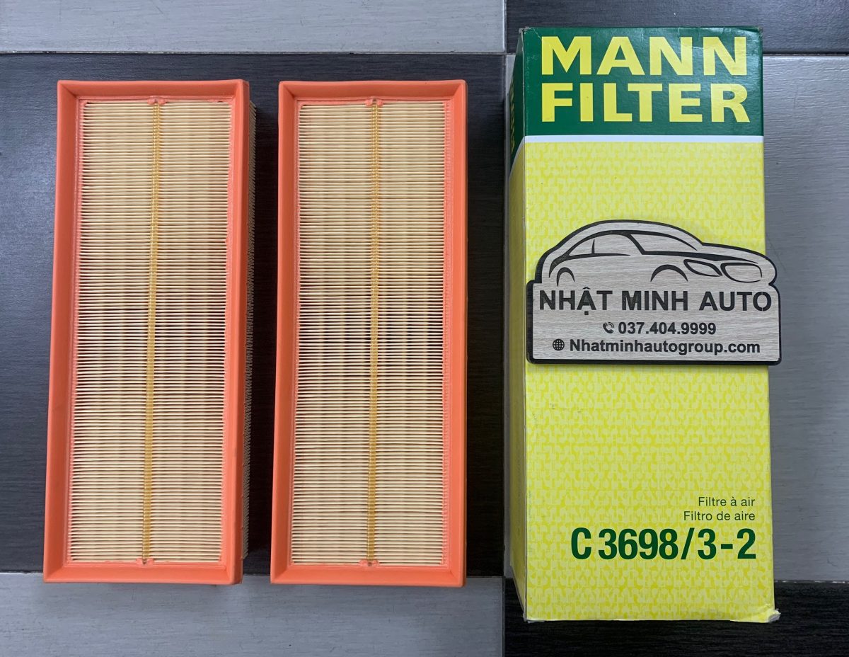 LỌC GIÓ ĐỘNG CƠ MANN FILTER C3698/3-2 CHO MERCEDES-BENZ - Nhật Minh Auto